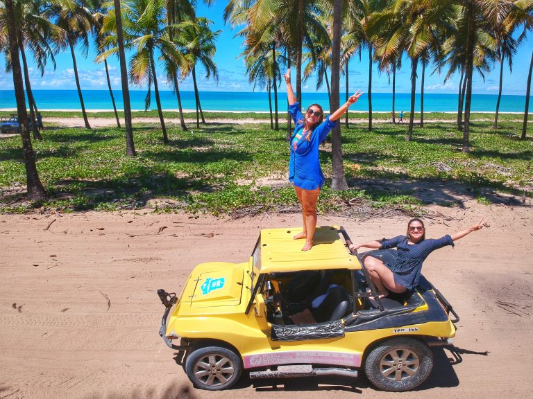 Passeio de buggy em Porto de Galinhas - Vivi na Viagem